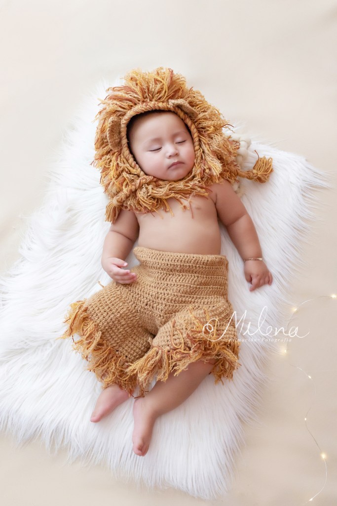 Sesión fotográfica temática de El Rey León para el primer cumpleaños de ...